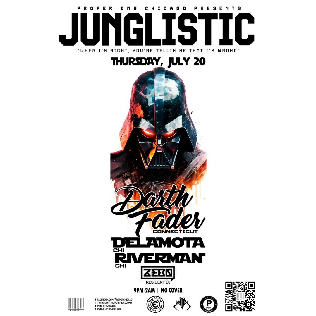 Junglistic w/ Zebo | Emporium Wicker Park | July 20
