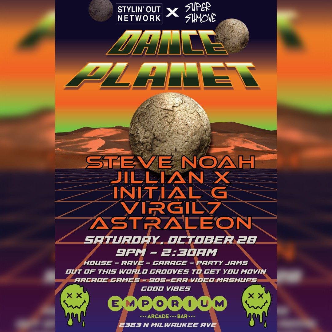 Dance Planet w/ Jillian X (HALLOWEEN) | Logan Square | 10/28