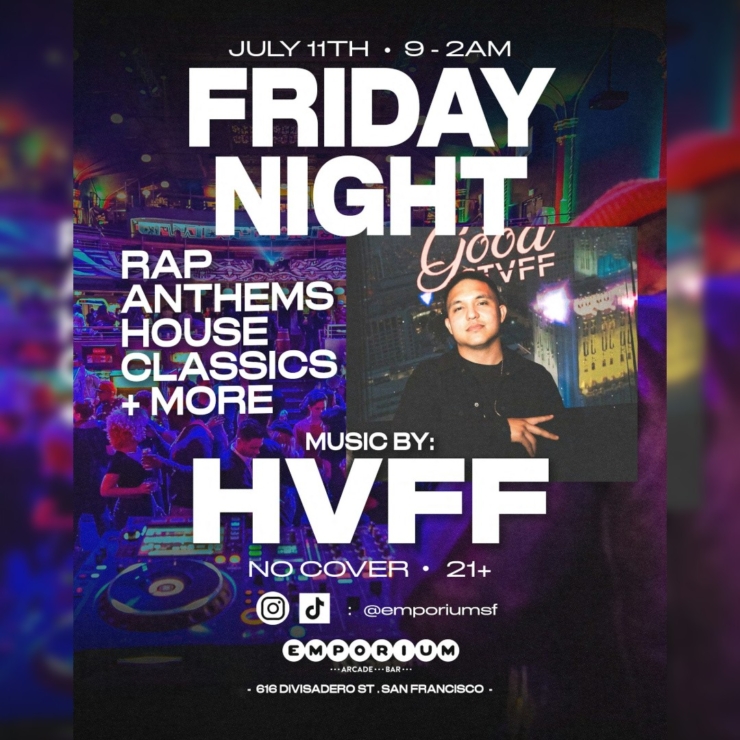 HVFF | Emporium San Francisco | July 11